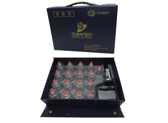 HANSOL Plastic Cupping Set (17cup+Pump) | Meridius Medical GmbH