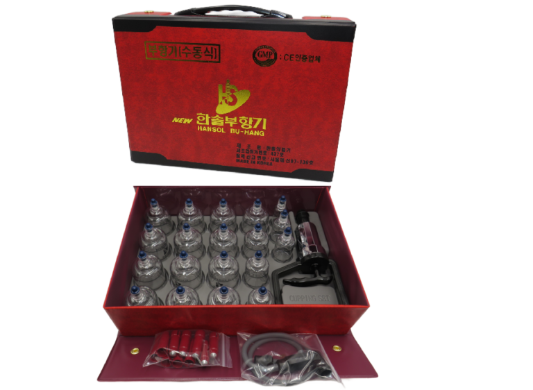 HANSOL Plastic Cupping Set (19cup+Pump) | Meridius Medical GmbH